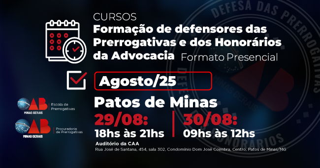 Agenda - OAB-MG